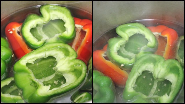 Stuffed Peppers with Ground Chicken | Aish Cooks