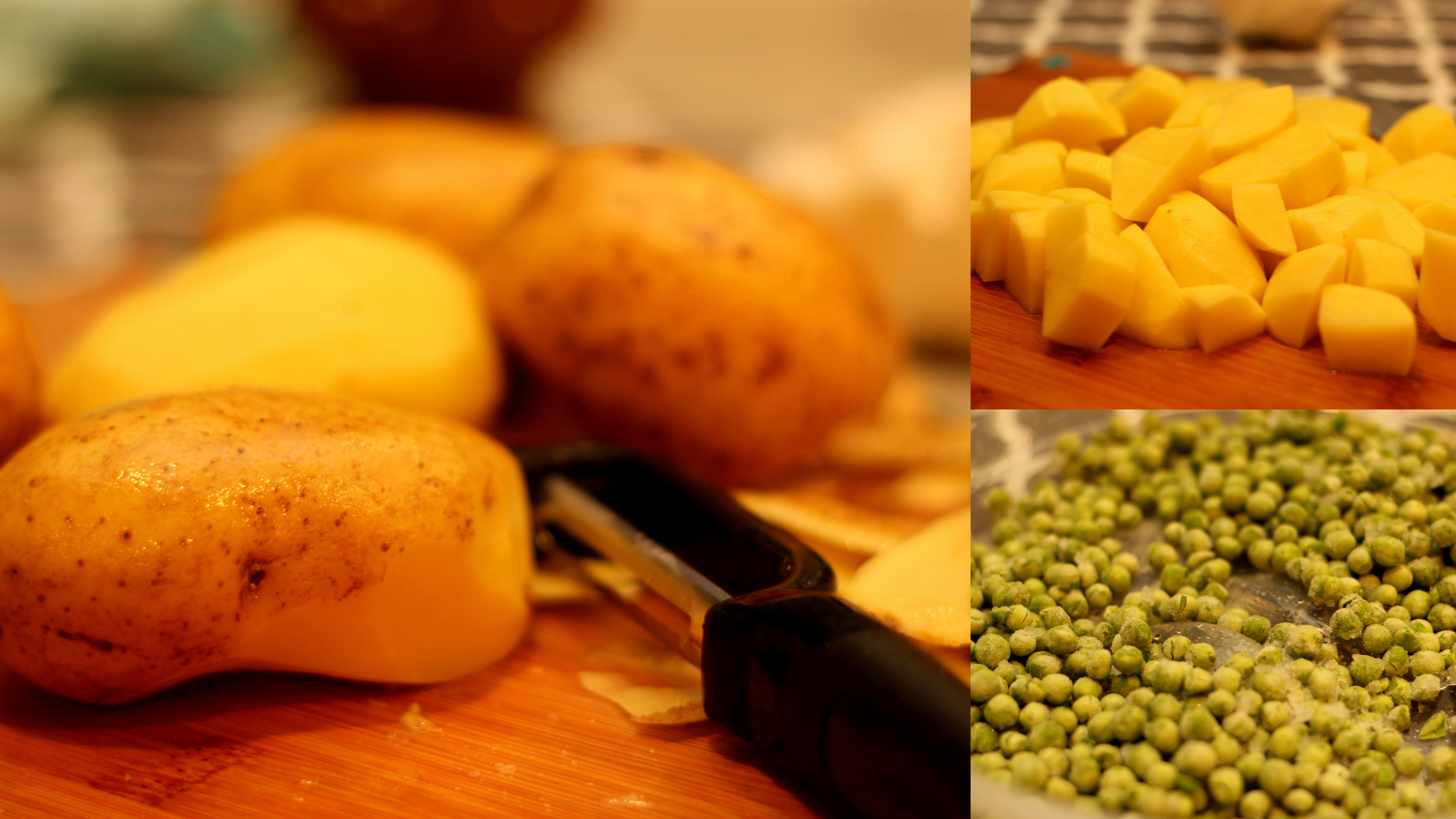 Sukha Aloo Matar | Dry Potato and Peas Curry | Aish Cooks